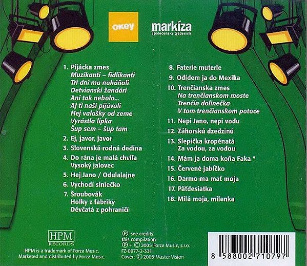 Best Of Senzus 1. - Na Ľudovú Nôtu (Muzikanti, Fidlikanti) - Folk/Ethno ...